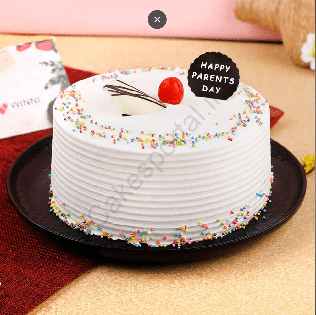 Buy & Send Parents Day Cakes Online | Surprise Your Parents