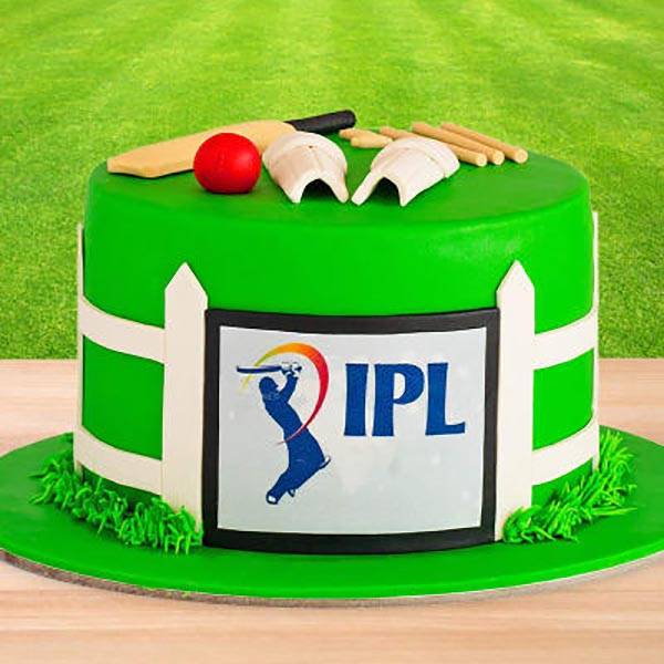 IPL Theme Cricket Cakes