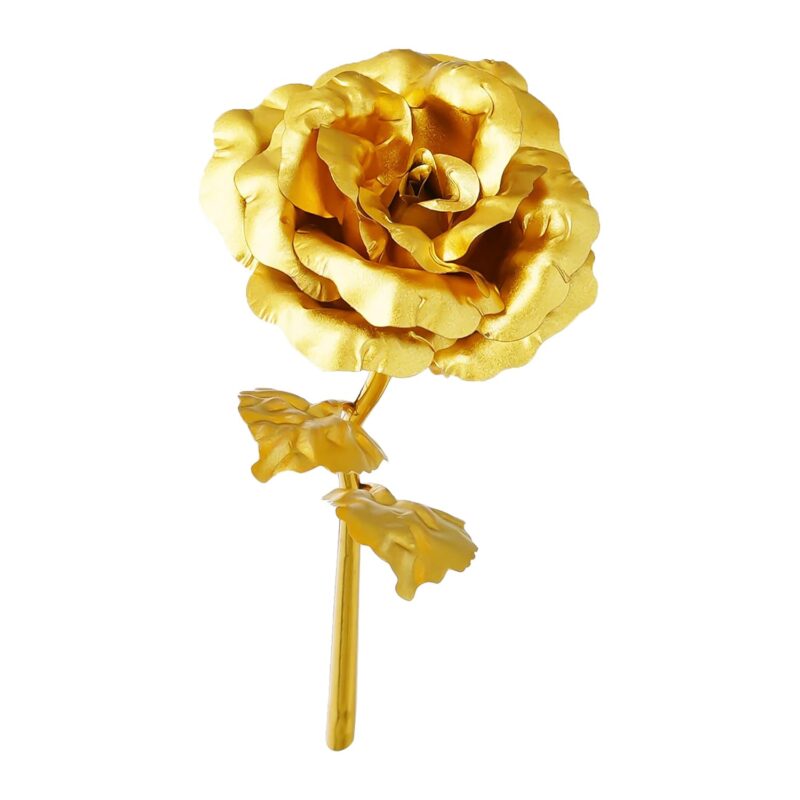 24K Golden Touch Gold Rose